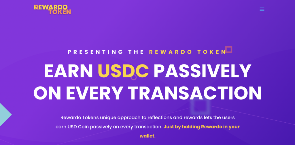Rewardo Token - Earn USDC on Every Transaction